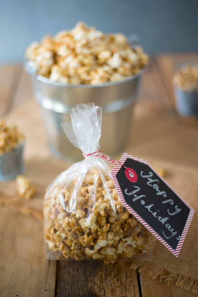 Apple Cider Caramel Popcorn