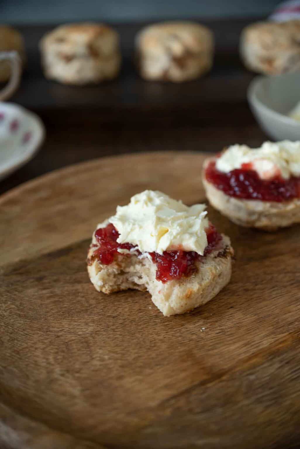 Autumn Apple and Date Scones- Culinary Ginger