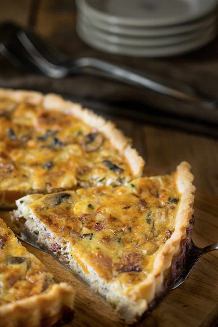 Autumn Harvest Quiche - Culinary Ginger