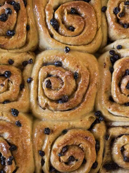 British Chelsea Buns - Culinary Ginger