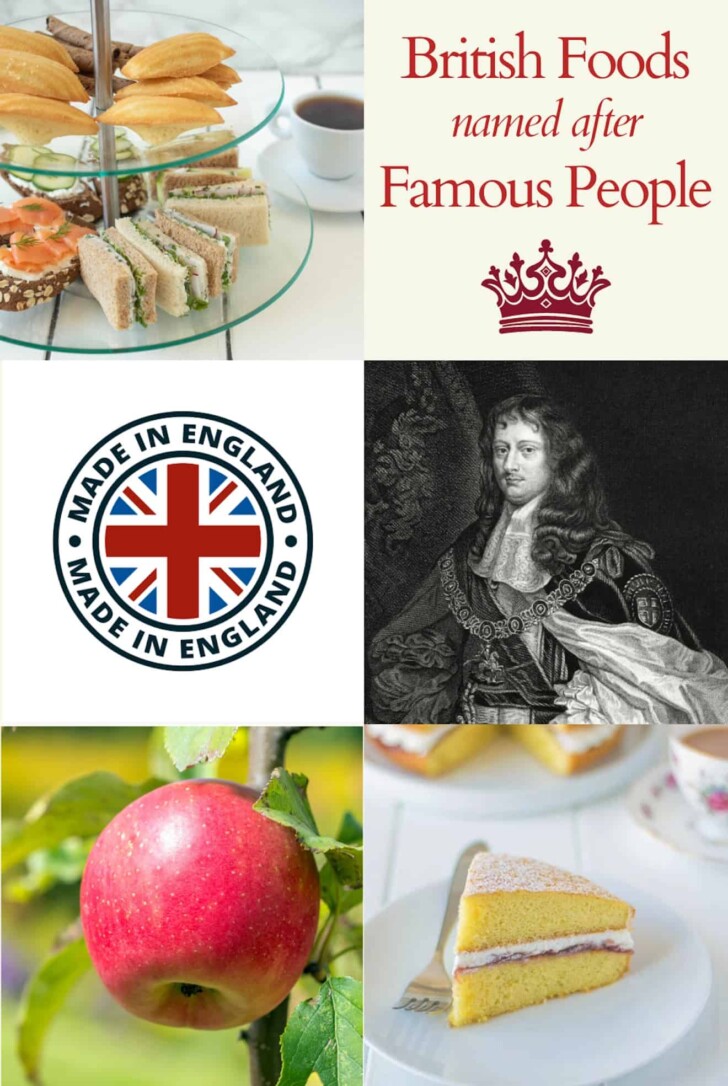 British Foods Named After Famous People - Culinary Ginger