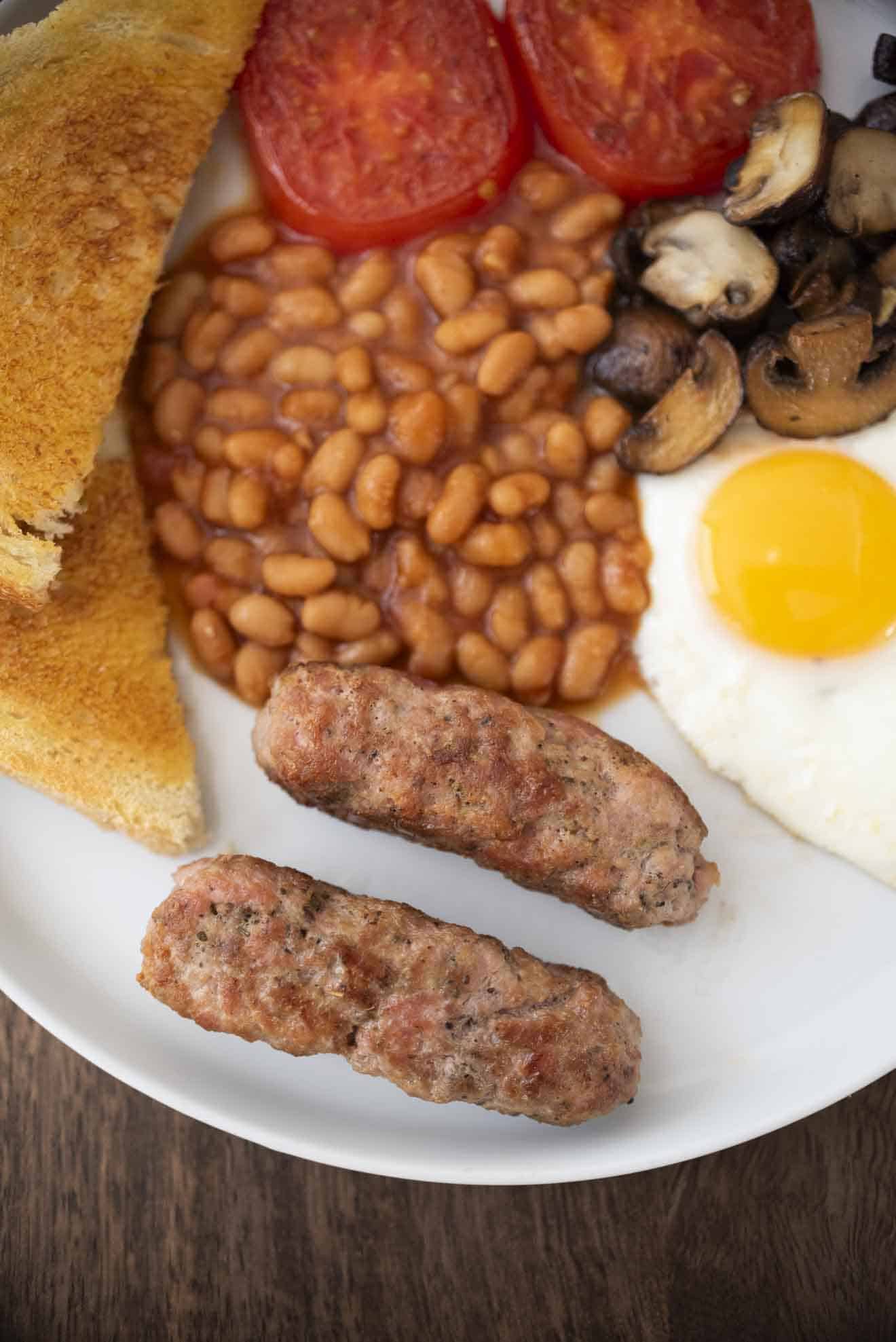British Pork Sausage Bangers - Culinary Ginger