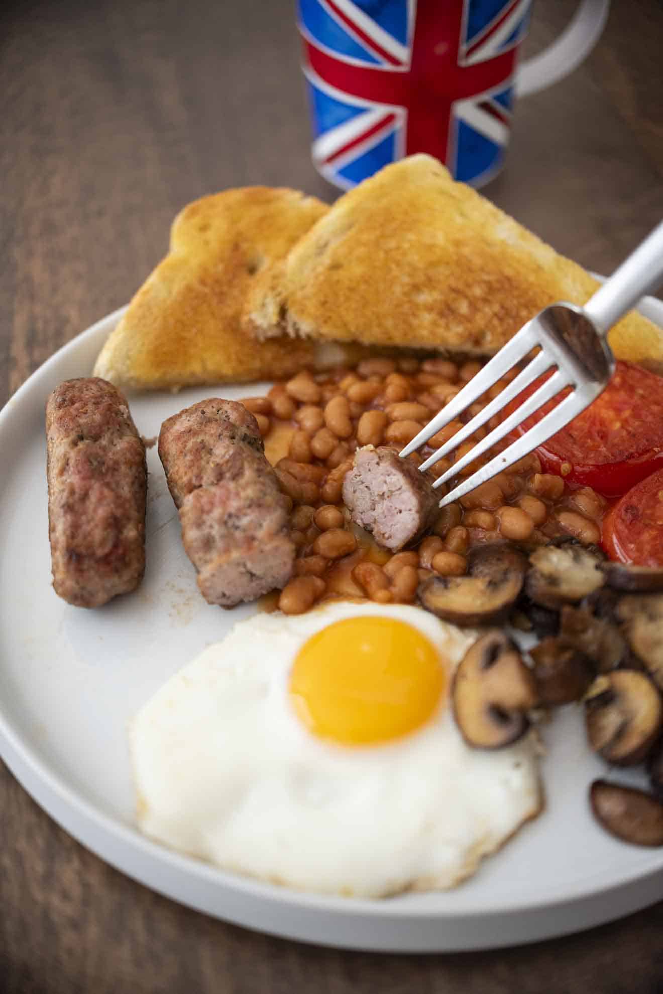 British Pork Sausage Bangers - Culinary Ginger
