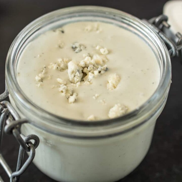 Chunky Blue Cheese Dressing - Culinary Ginger