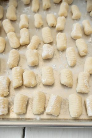 Crispy Gnocchi with Peas, Asparagus and Lemon