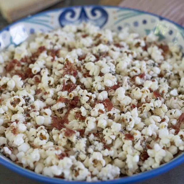 Italian Popcorn - Culinary Ginger