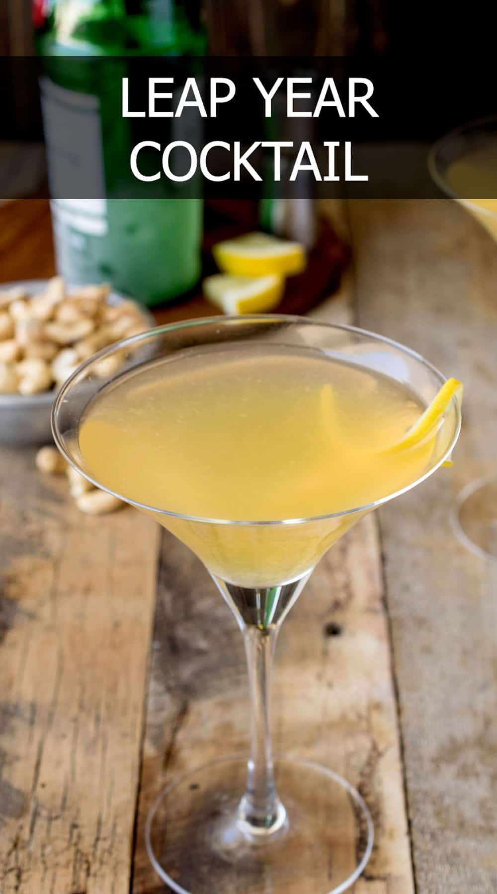 Leap Year Cocktail - Culinary Ginger