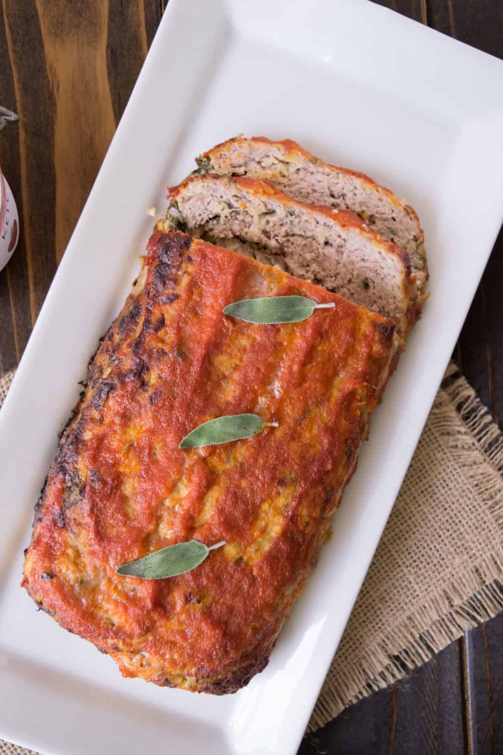 Pork, Apple and Sage Meatloaf