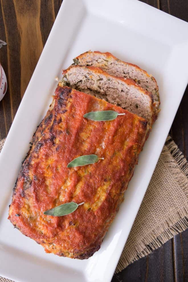 Pork, Apple and Sage Meatloaf
