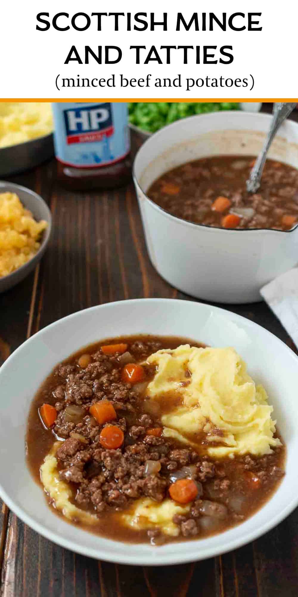 Scottish Mince and Tatties (Minced Beef and Potatoes)