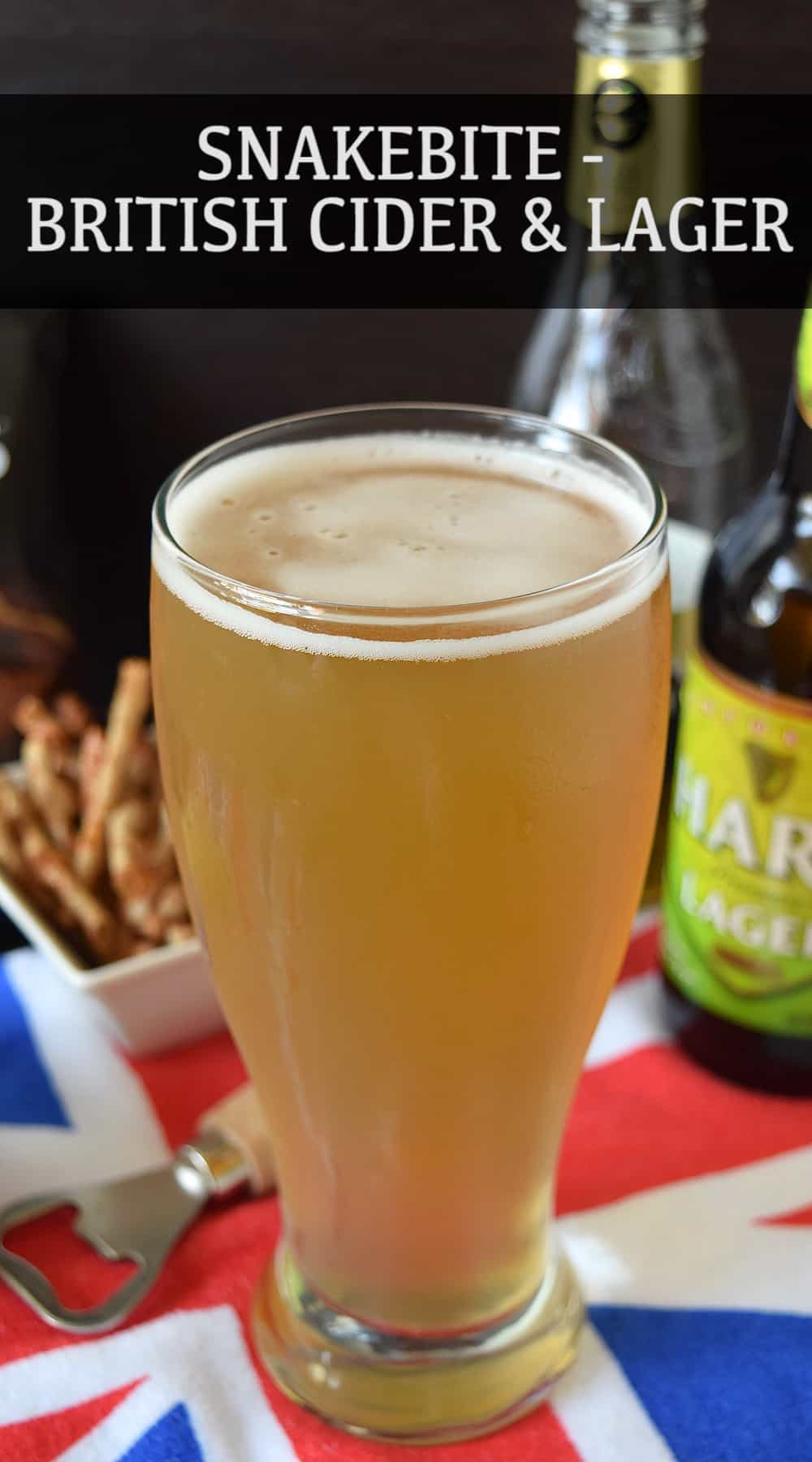 Snakebite - British Cider and Lager - Culinary Ginger