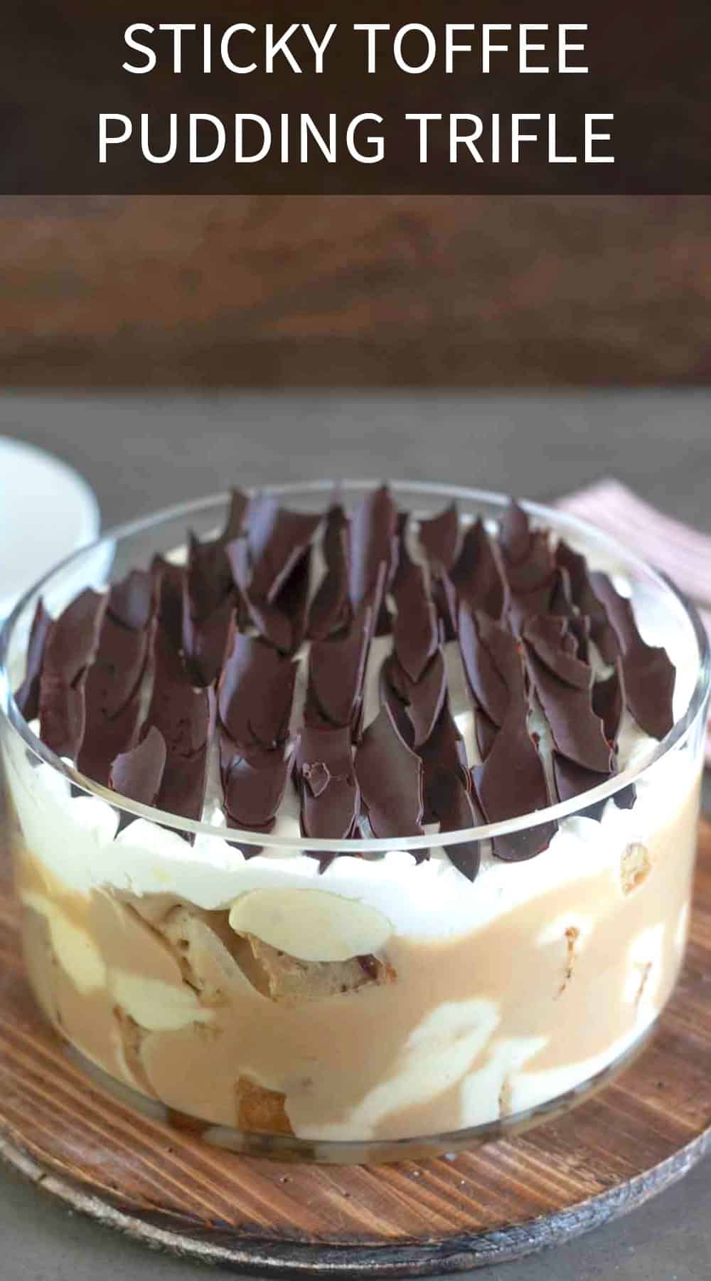 Sticky Toffee Pudding Trifle - Culinary Ginger