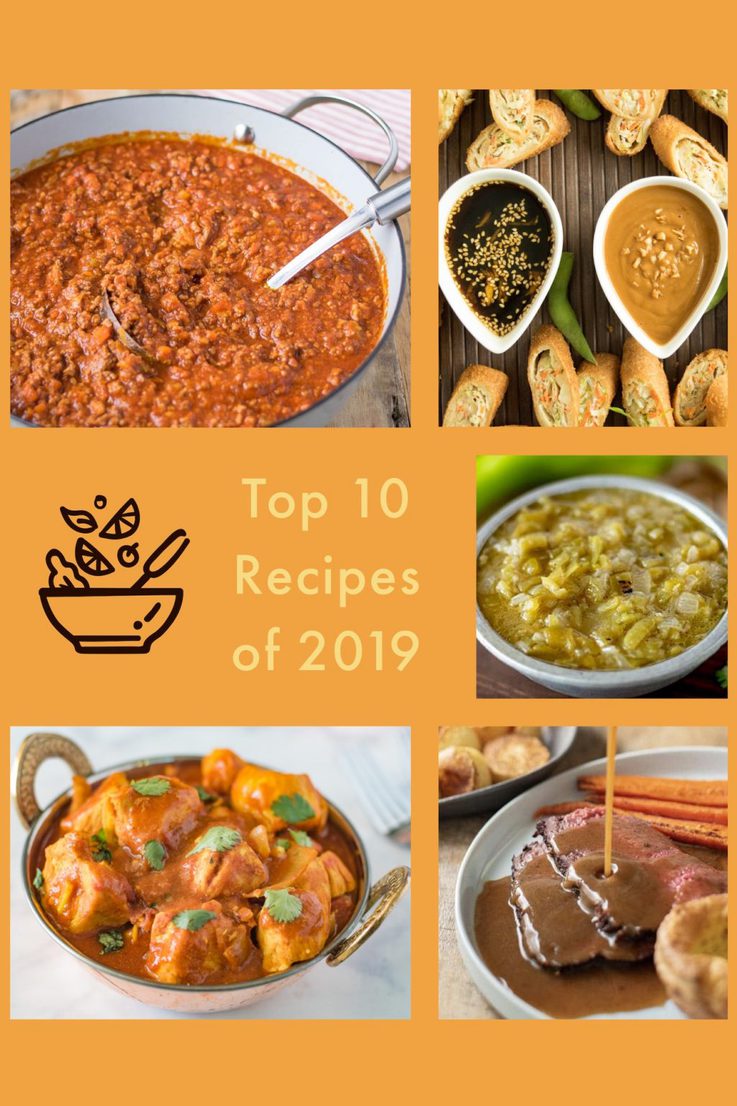 Top 10 Recipes of 2019 - Culinary Ginger