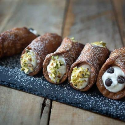 Traditional Sicilian Cannoli - Culinary Ginger