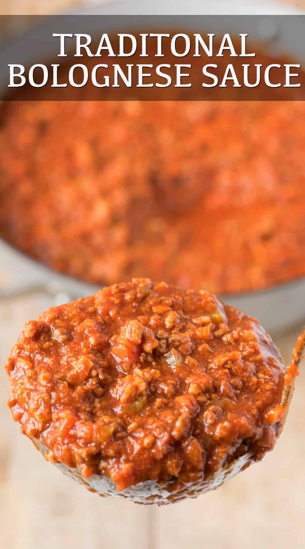 Traditional Bolognese Sauce - Culinary Ginger