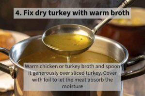 Turkey Troubleshooting. Fix dry undercooked or overcooked turkey